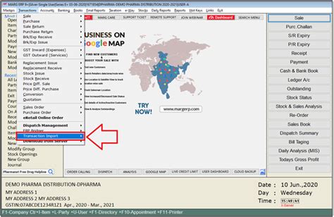 How To Enable Or Disable The Transaction Import Option In Transactions