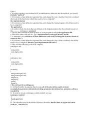 Quiz CSCI Docx Quiz In Order To Make A User Defined ADT Available That Is Defined