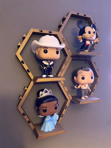 Funko Pop Wall Stand Shelf Mounted Floating Display Etsy