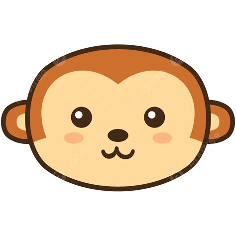 귀여운 원숭이 벡터 귀엽다 원숭이 만화 원숭이 Png 일러스트 및 벡터 에 대한 무료 다운로드 Pngtree