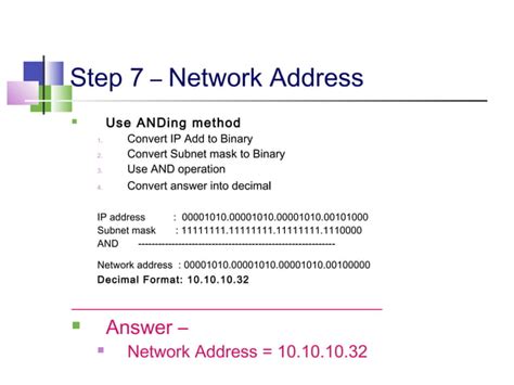 Subnetting Made Easy PPT Computer Networking Computing
