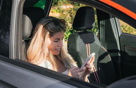Woman Copilot Assisting Captain To Takeoff And Fly Airplane Stock Image Image Of Aircraft