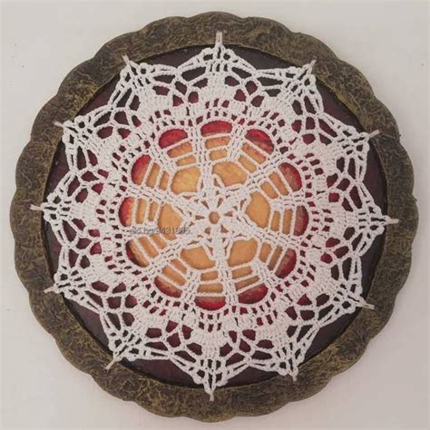 декоративно пано 6 бр Плетиво бродерия Ръчно изработени пано 6 бр нов живот за ръ