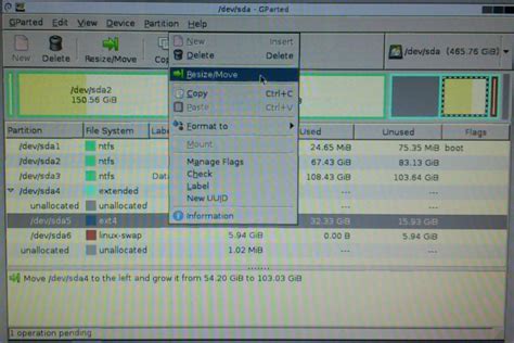 Extend Ubuntu Root Partition And Shrink Windows Partition My Adventures