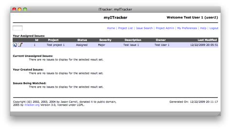 Itracker Itracker Screenshots