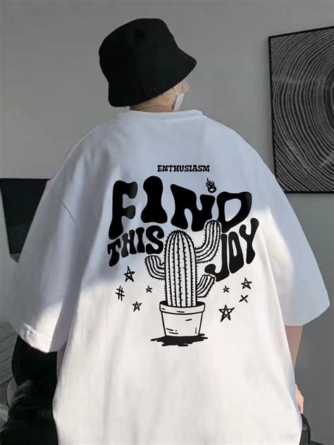 White Casual Collar Short Sleeve Fabric Letter Embellished Slight Stretch Men Clothing Cool