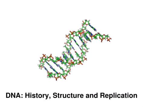 PPT DNA History Structure And Replication PowerPoint Presentation Free Download ID 5778713