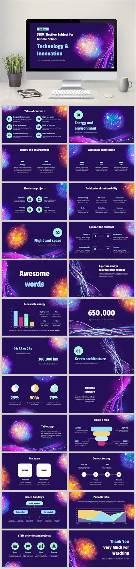 Template Ppt Siswa Smp Powerpoint 1 500 Animasi Tema Ppt Download Gratis Pikbest