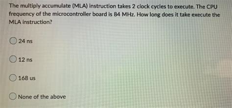 Solved For The 3 Stage Instruction Cycle Of A Cortex M