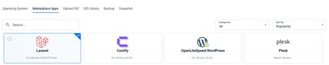 how to use vultr s laravel marketplace application vultr docs