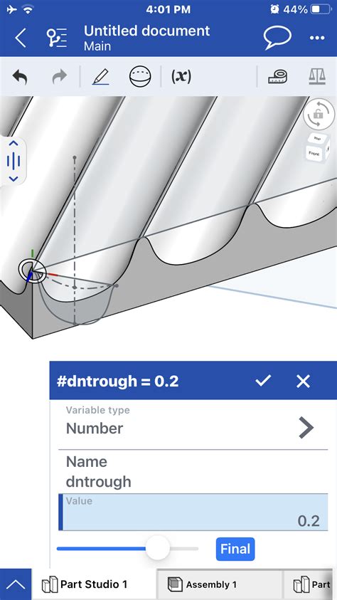 Sketch Linear Pattern Distribute Relative Spacing Add Elements Mirroring — Onshape
