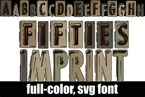 Full Color Svg Font Great For Military Hunting And Fathers