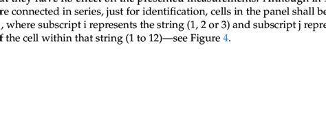 Characteristics Of The Pv Panel Download Scientific Diagram