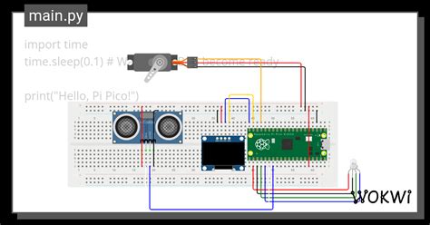 Micropython Parking Dashboard Wokwi Esp32 Stm32 Arduino Simulator