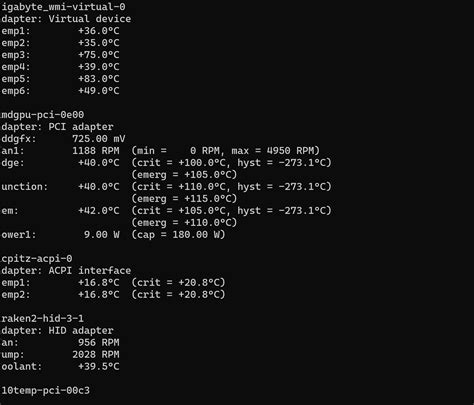Solved Linux Sensors Linux Level1techs Forums