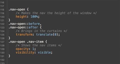 Curtain Mobile Nav Free Cssjs Mobile Navigation Codepen Mbl Nav