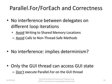 Imperative Data Parallelism Correctness Ppt Download