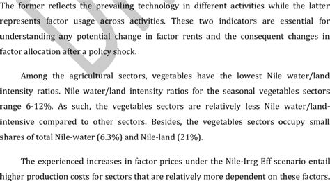 And Table 11 Present Factor Intensity And Factor Allocation Respectively Download Table