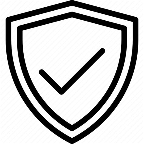 Verify Verified Shield Security Protected Protection Secure Icon
