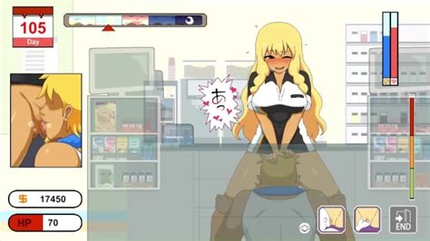 【h Game】handyman Legend♡hドットアニメーション ギャル店員① エロアニメ｜hentai｜anime｜dot Pixel