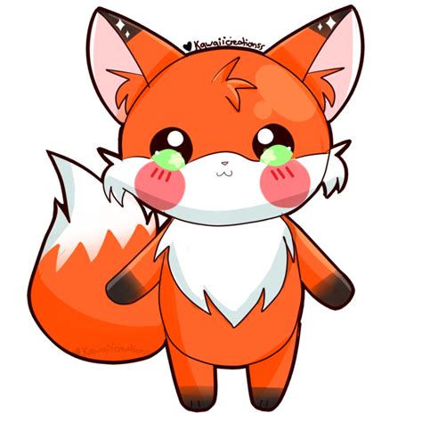 Cute Kawaii Fox Drawings Anime Kawaii Cute Fox Drawing