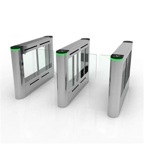 Speed Flap Barrier Gate With Facial Recognition Access Control System