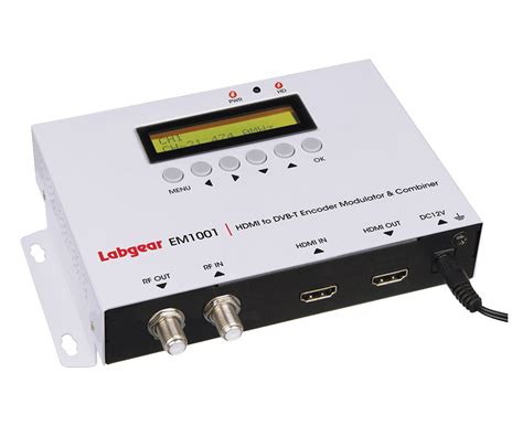 Labgear Hdmi To Dvb T Rf 1 Way Encoder Modulator 1080p Hd Connectecuk