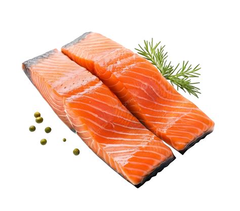 Salmon Fillet On Clear Background Png Vector Psd And Clipart With