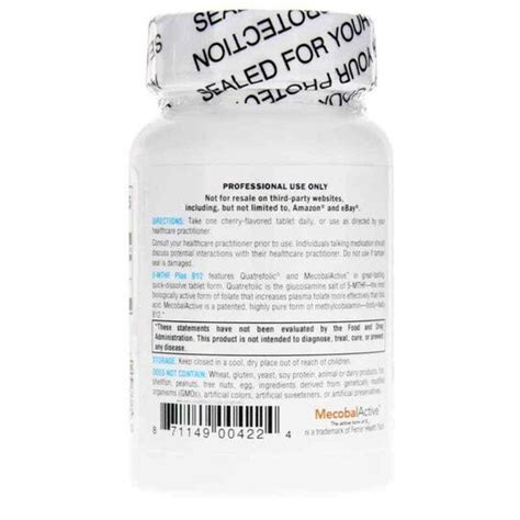 5 Mthf Plus B12 Cherry Flavor Xymogen