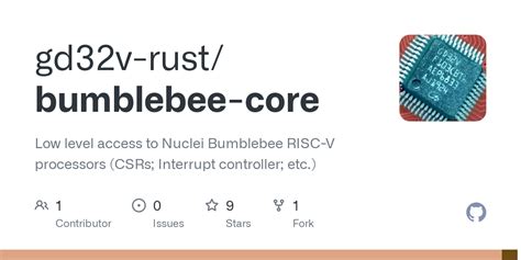 github gd32v rust bumblebee core low level access to nuclei