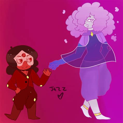 Ruby X Sapphire Fusion By Notsohappycamperz On Deviantart