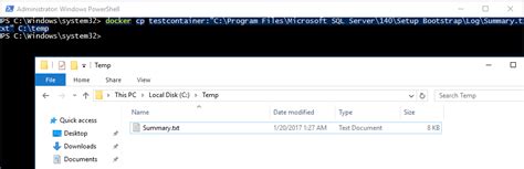 Copying Files Fromto A Container Dba From The Cold