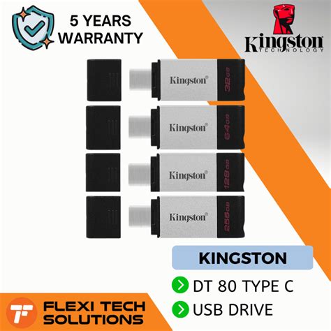 KINGSTON DataTraveler USB Flash Drive USB Type C Storage Up To MB S Read And MB S Write