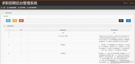 基于javaweb的求职招聘系统基于java Web的求职招聘系统前台开发工具和后台开发工具有哪些 Csdn博客