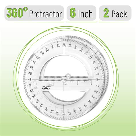 Mua Mr Pen Protractor Pack Of 2 2inch Protactor 360 Degree Protractor Set Protractor