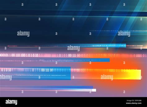 Graphical Abstract Background With Lens Flare And Digital Binary Codes
