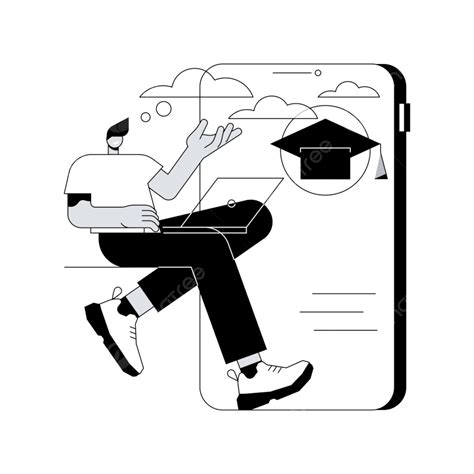 모바일 학습 추상적 인 개념 벡터 일러스트 레이 션 경향 은유 교훈 Png 일러스트 및 벡터 에 대한 무료 다운로드 Pngtree