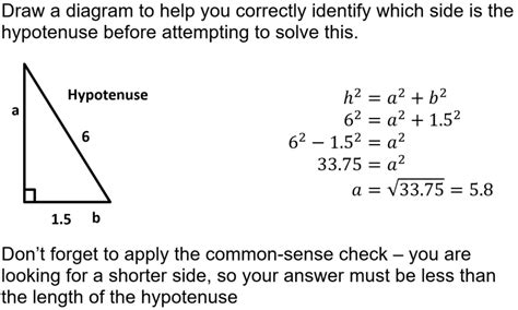 Gcse Maths Learning Resource Pythagoras Rules