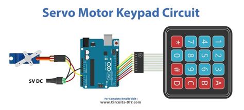 servo motor with keypad arduino tutorial in 2024 arduino arduino projects tutorial