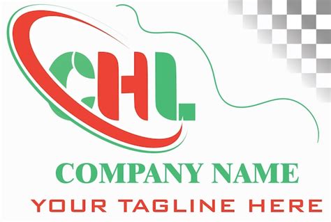 Chl Letter Logo Design Premium Ai Generated Vector