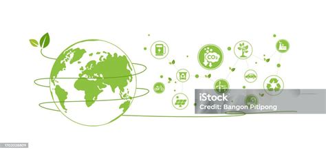 청정 에너지를 사용하여 Co2 배출량을 줄이고 평면 아이콘 벡터 일러스트레이션으로 기후 변화 문제를 줄이는 개념 웹 배너를 위한 녹색 환경 템플 인포그래픽 디자인 0에 대한
