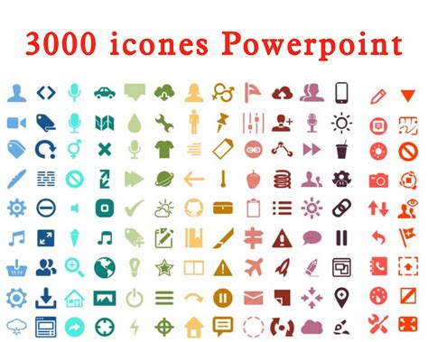 Icons For Powerpoint For Ppt Recolorable Icons Recolorable Icons For Word Powerpoint