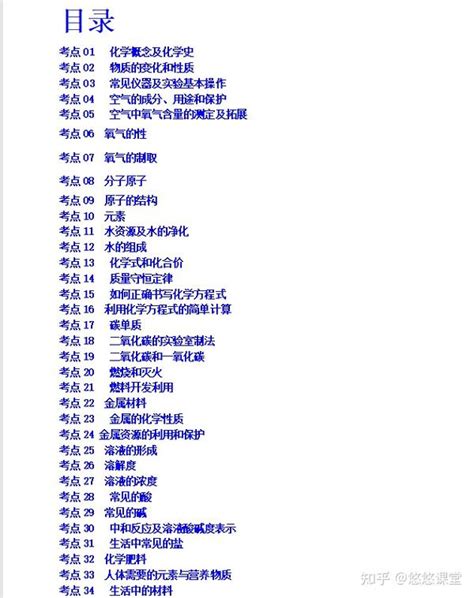 中考化学考点05 空气中氧气含量的测定知识点总结及拓展实验 知乎