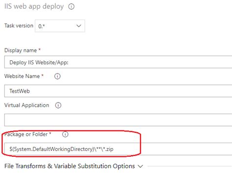 Azure Devops Pipeline Release Error No Package Found With Specified