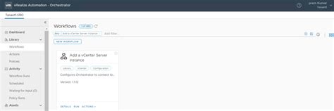 Configure Vrealize Orchestrator Add A Vcenter Server Instance