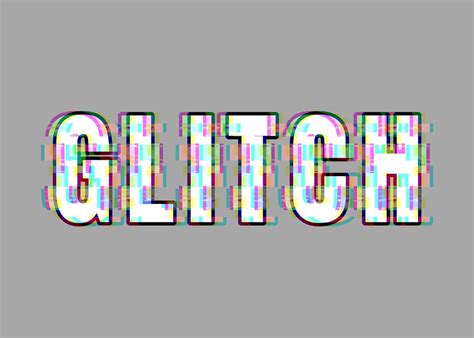 how to create glitch text learn befunky
