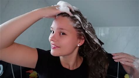 Asmr Foamy Hair Shampooing Custom Video Youtube