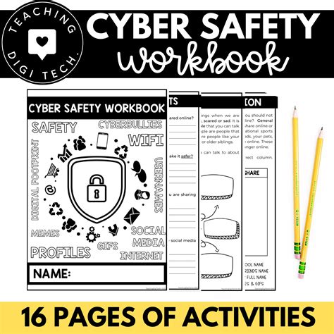 cyber safety workbook internet safety worksheets ks2 16 e safety
