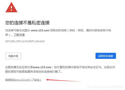谷歌浏览器隐私设置错误 Neterrcertauthorityinvalid 攻击者可能会试图从 Xx 窃取您的信息（例如：密码