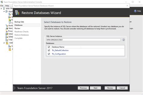 Move Or Clone Tfs From One Hardware To Another In Tfs 20172018 Developer Support
